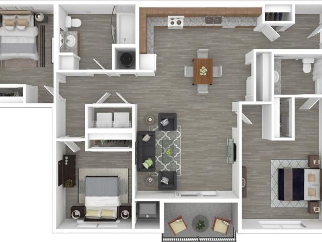 Hidden Valley Stables 3 Bedroom Apartment for Rent at 4800 S Cink Pl, Sioux Falls, SD 57106