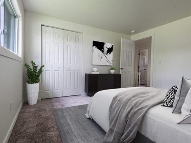 High Acres Apartments and Townhomes Two Bedroom 1.5 Bath Townhome 844 sqft