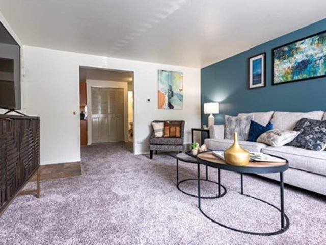 High Acres Apartments and Townhomes Two Bedroom 1.5 Bath Townhome 1055 sqft
