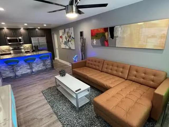 High end modern luxury 1 bed 1 bath apartment, Fully furnished.