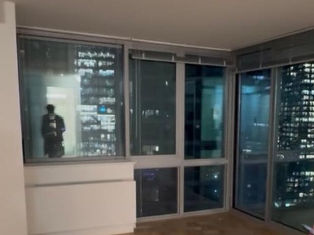 High rise large room with private balcony