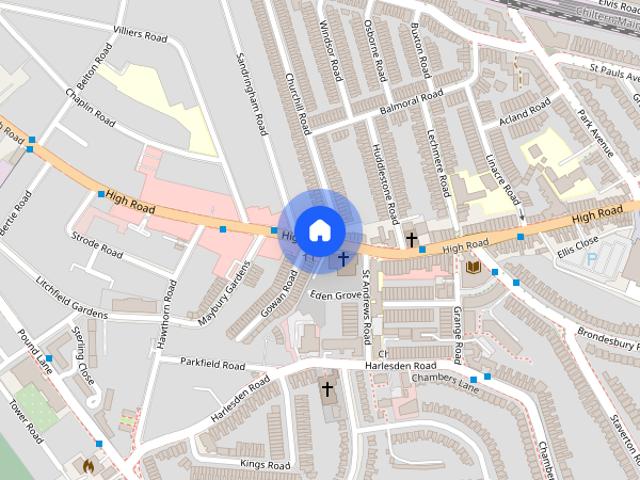 High Road, Dollis Hill, NW10