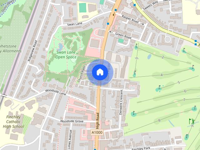 High Road, London, N20