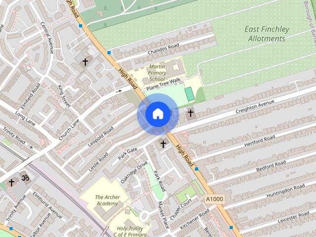 High Road, London, N2