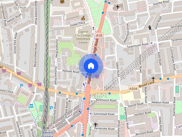 High Road, Tottenham, London, N15