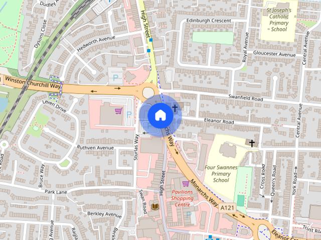 High Street, Waltham Cross, Hertfordshire