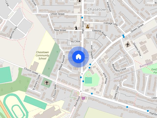 High Street, Chase Town, Burntwood