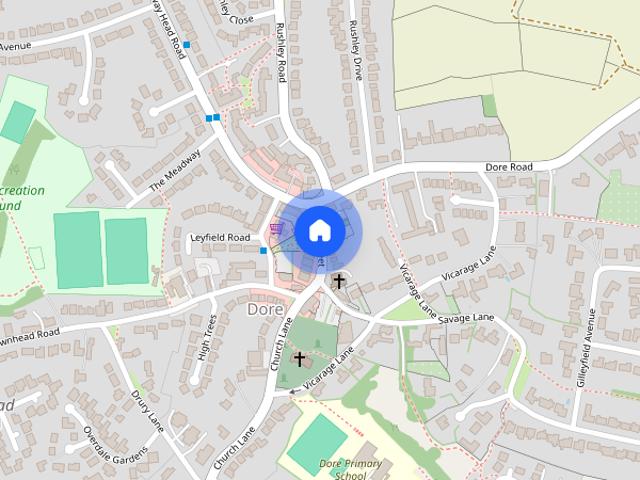High Street, Dore, Sheffield, South Yorkshire, S17