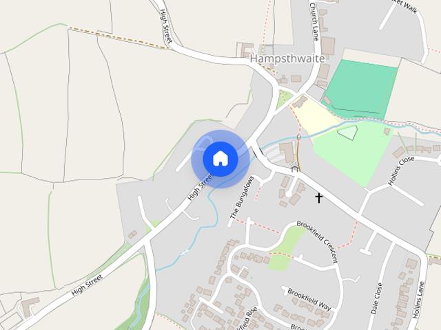 High Street, Hampsthwaite, Harrogate, North Yorkshire, UK, HG3