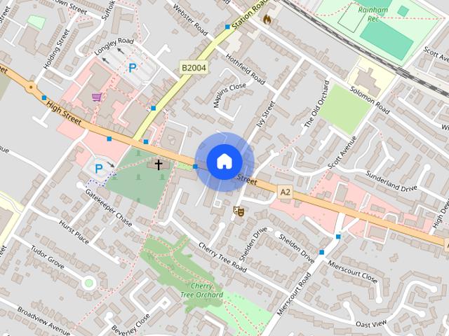 High Street, Rainham, Rainham, Gillingham, ME8