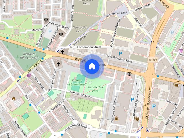 High Swinburne Place R1, Room 1 First Floor Rear, Summerhill Square, Newcastle Upon Tyne, NE4