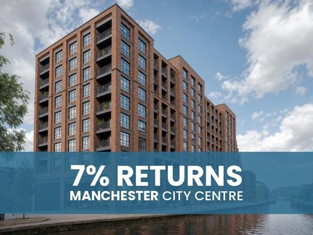 High Yield Manchester City Apartment, Manchester City Centre – 7% Rental Yield Investment only