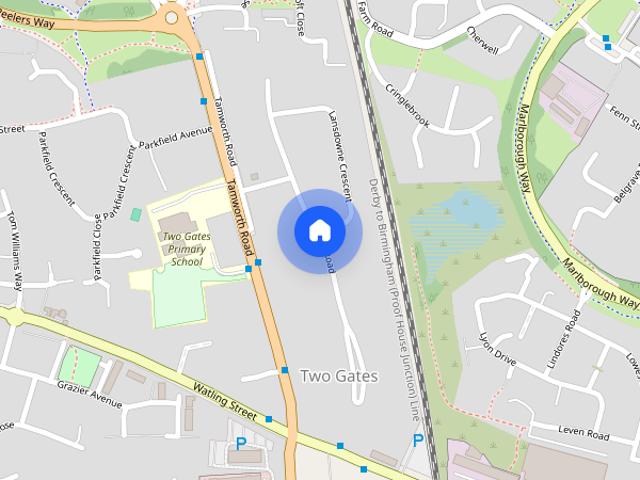 Highcliffe Road, Tamworth, B77
