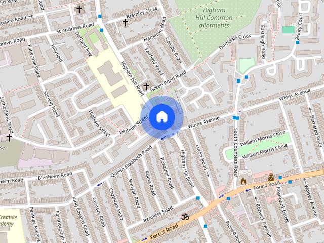 Higham Hill Road, London, E17