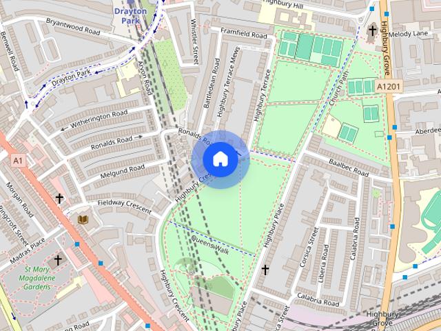 Highbury Crescent, Highbury and Islington, London, N5