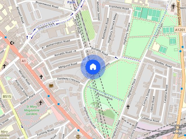 Highbury Crescent, Highbury and Islington, London, N5