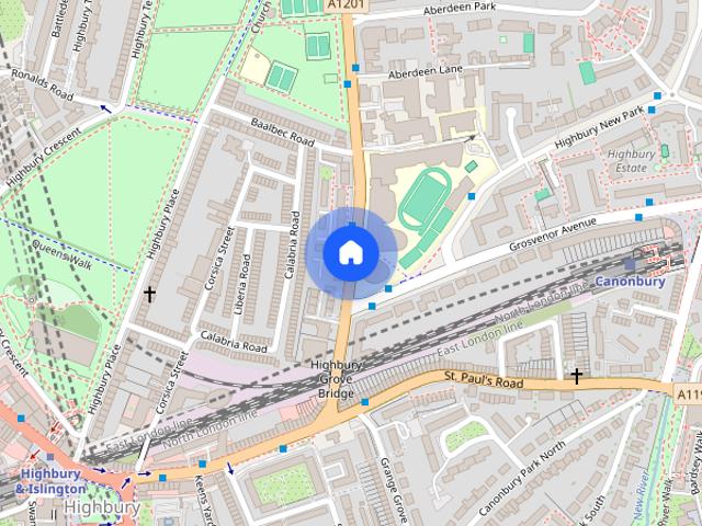 Highbury Grove, Highbury, London, N5