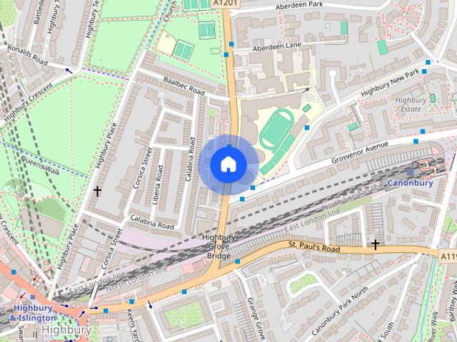 Highbury Grove, Islington, London, N5