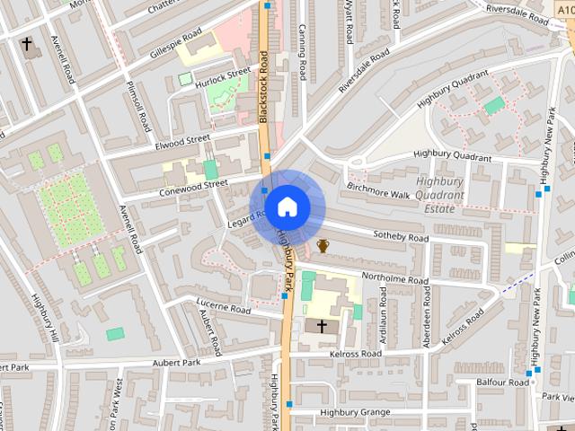 Highbury Park, Highbury, London, N5 2XE