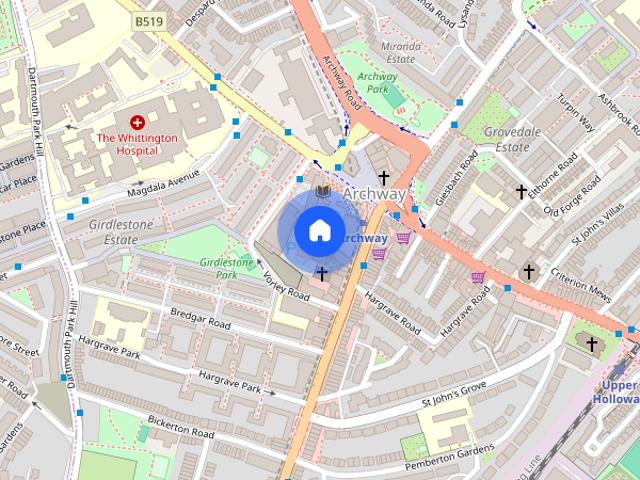 Highgate Hill, London, N19