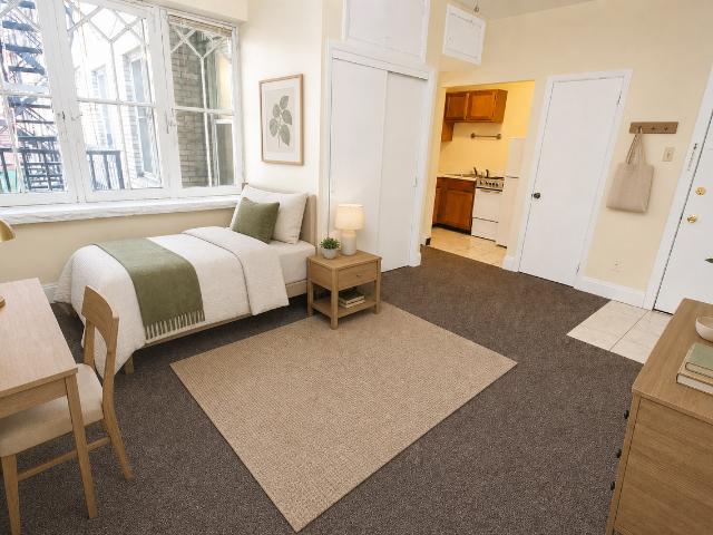 HIGHLAND MANOR APARTMENTS 020 Studio Apartment for Rent at 341 S Highland Ave, Pittsburgh, PA 15206 Shadyside