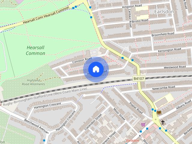 Highland Road, Earlsdon, Coventry, CV5