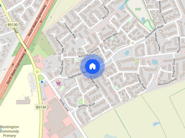 Highlander Road, Saighton, CH3