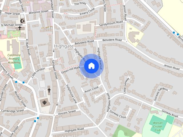 Highview, Highgate Road, Walsall, WS1
