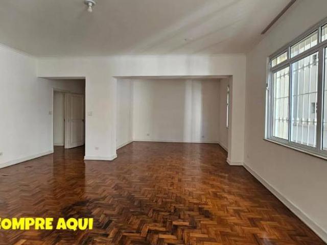 Higienópolis | 204 m² | 3 dormitórios |1 suíte | Sacada |1 vaga