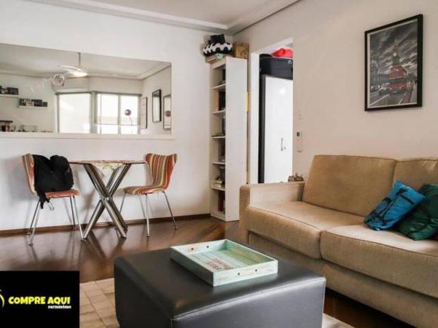 Higienópolis | 45 m² | 1 dormitório | 1 varanda | 1 vaga | Área de lazer