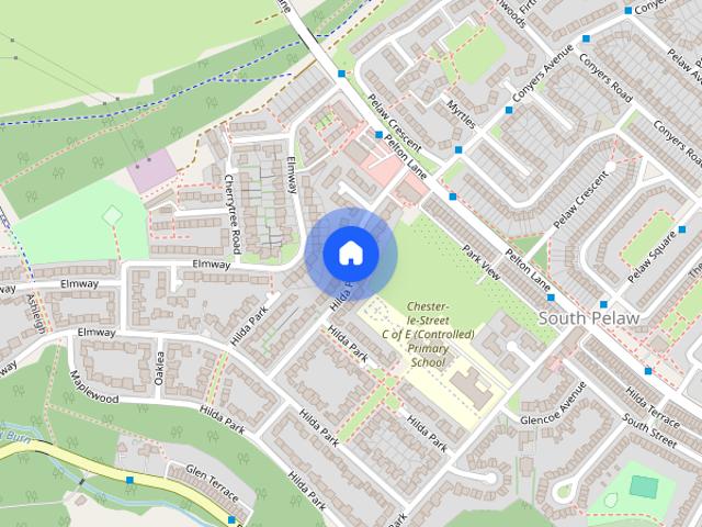 Hilda Park, Chester le Street, Durham.