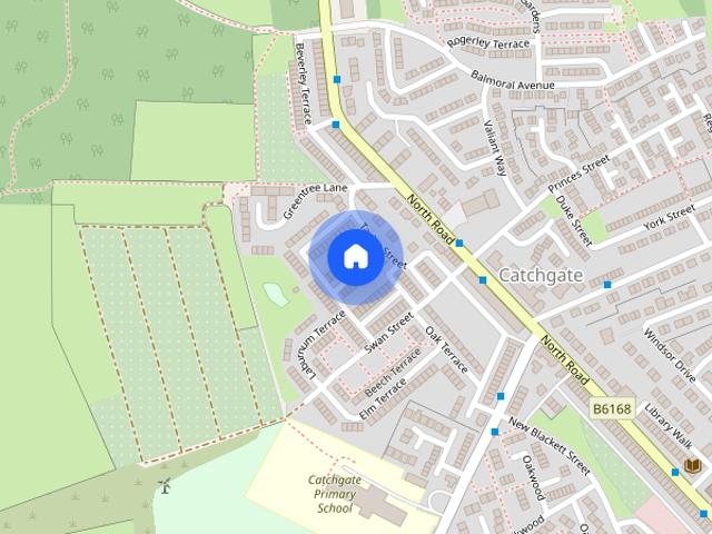 Hilda Street, Catchgate, County Durham, DH9