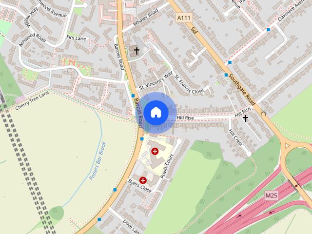 Hill Court, Hill Rise, Potters Bar