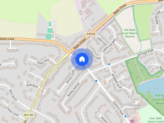 Hill Hook House, Clarence Road, Sutton Coldifeld. B74 4DX