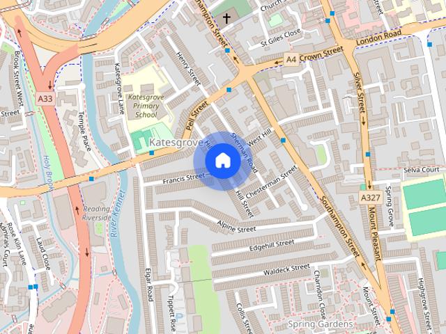 Hill Street, Reading, Berkshire, RG1