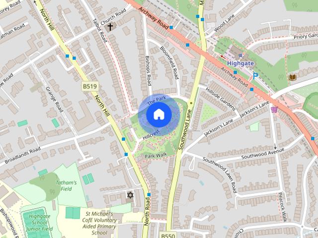 Hillcrest, Highgate