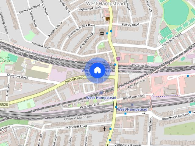Hilltop Road, West Hampstead NW6