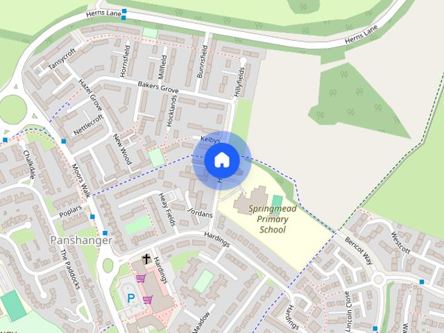 Hilly Fields, Welwyn Garden City, AL7