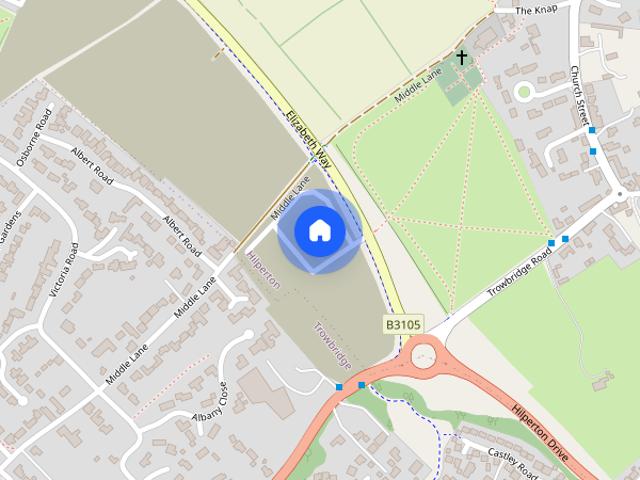 Hilperton. A brand new unfurnished town house located on a new development in Hilperton