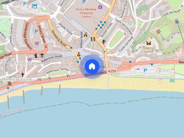 Homedane House, Denmark Place, Hastings, TN34