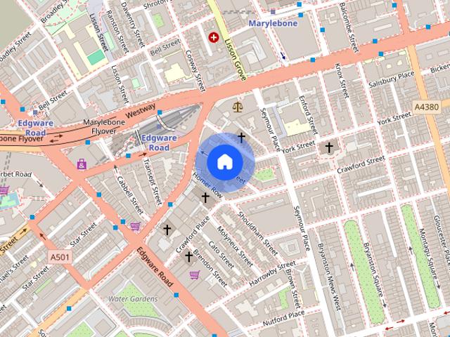Homer Street, Marylebone, London, W1H