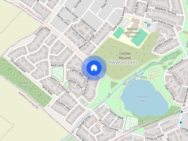 Honduras Gardens, Milton Keynes, MK3