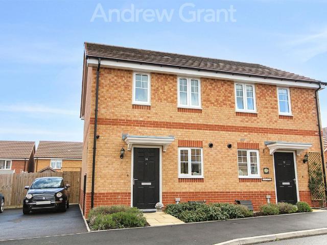 Honeysuckle Drive, Pershore, Worcestershire WR10, 2 bed semi detached house to rent, £1,000 pcm | PrimeLocation