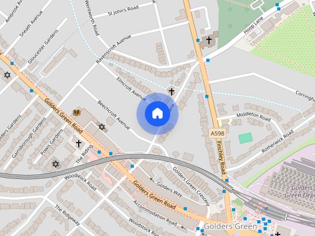 Hoop Lane, Golders Green, London, NW11
