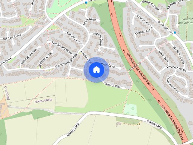 Hogarth Rise, Dronfield Woodhouse, S18