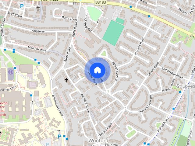 Hoker Road, Wonford