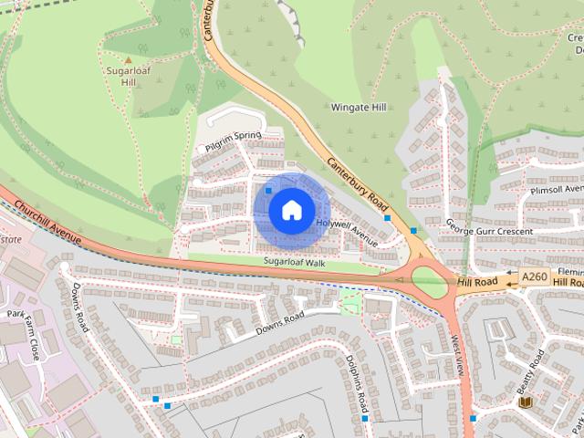 Holywell Avenue, Folkestone, Kent
