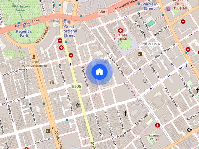 Holcroft Court, Fitzrovia, W1T