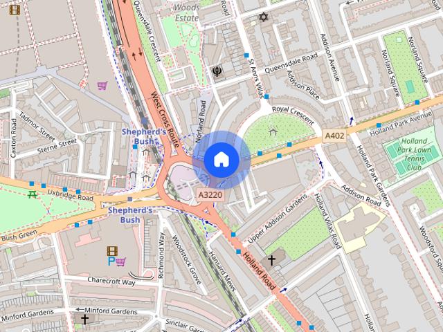 Holland Park Avenue, Kensington, London, W11