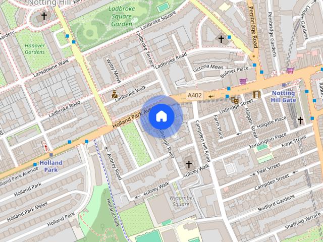 Holland Park Avenue, London, W11